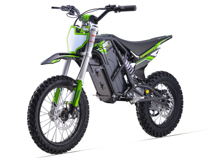 Electric pit bikes | EBOX 2.0kw - Green | Dirt bikes for sale