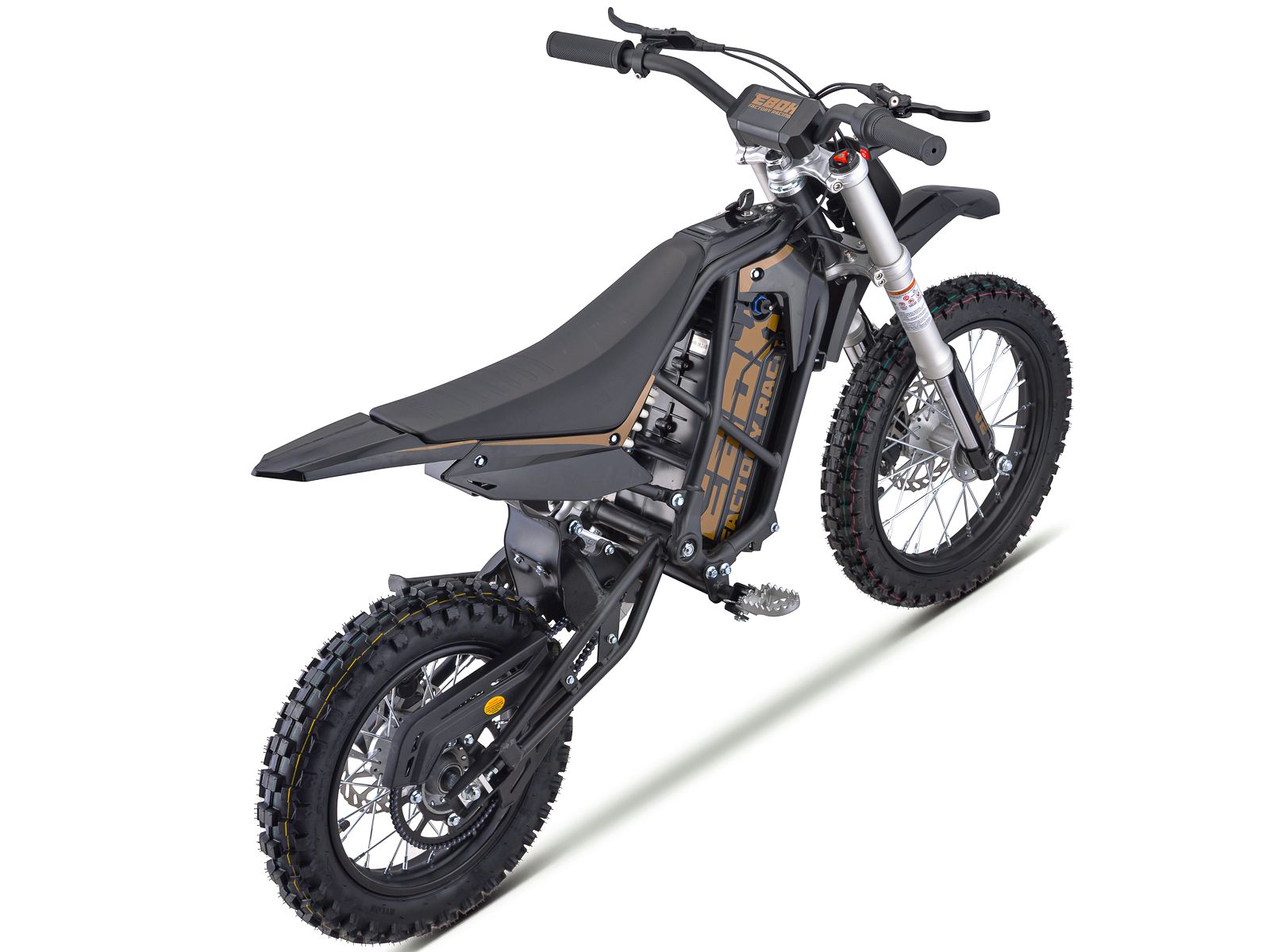 Electric pit bikes | EBOX 2 V2 - Black | Dirt bikes for sale
